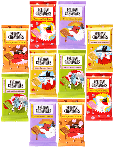 Fellow Creatures | The Creamiest Vegan Chocolate Ever | Ethical+Swiss