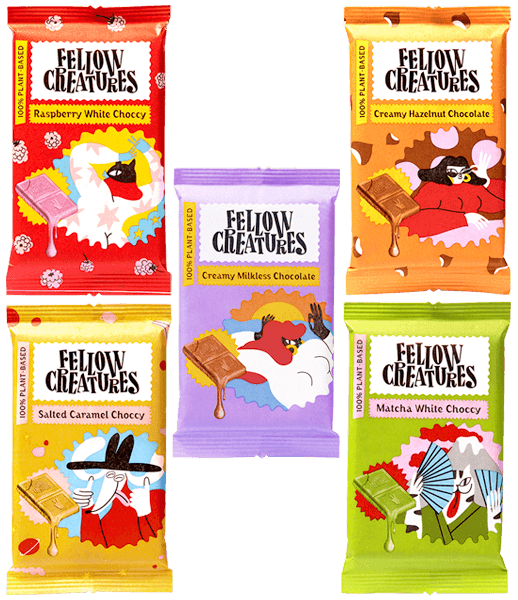 Fellow Creatures | The Creamiest Vegan Chocolate Ever | Ethical+Swiss